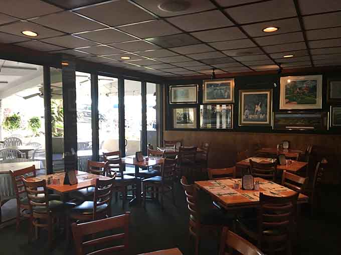 Step inside to warm lighting and cozy booths where countless memorable meals have been enjoyed over the years by locals and visitors alike.