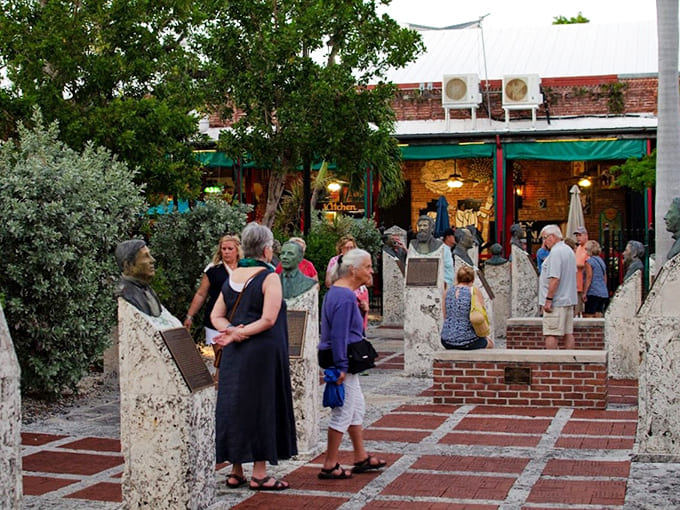 Visitors gather where past meets present, proving that history doesn't have to be boring when it's this beautifully displayed.