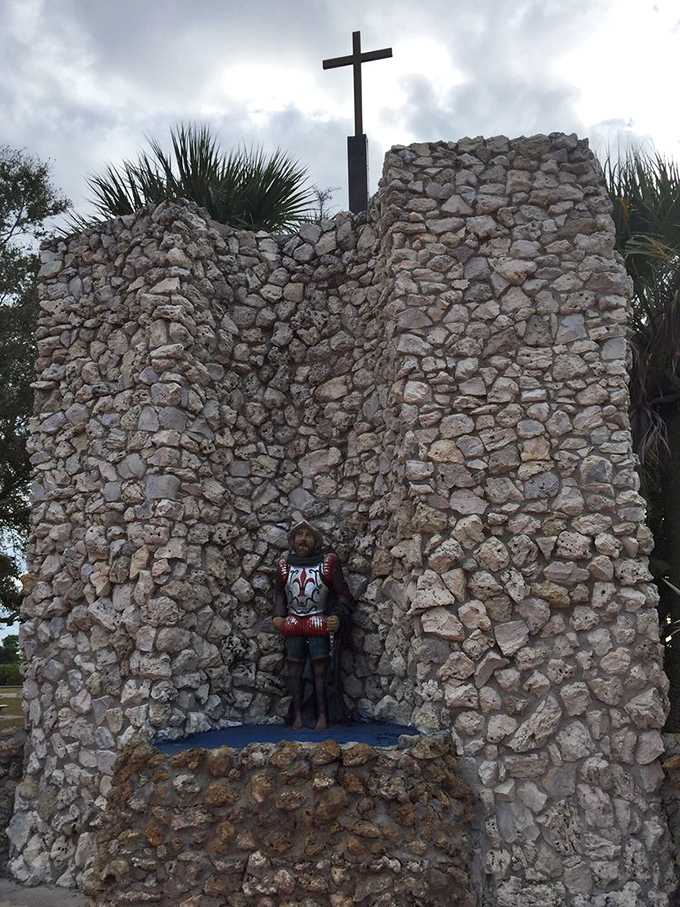 This stone ruin stands as Florida's version of ancient architecture, proving that even our historical structures prefer the weathered, beachy look over pristine perfection.