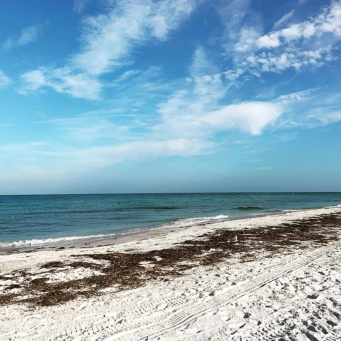 Mother Nature's finest sandbox stretches for miles, where footprints become temporary art and worries wash away with each wave.
