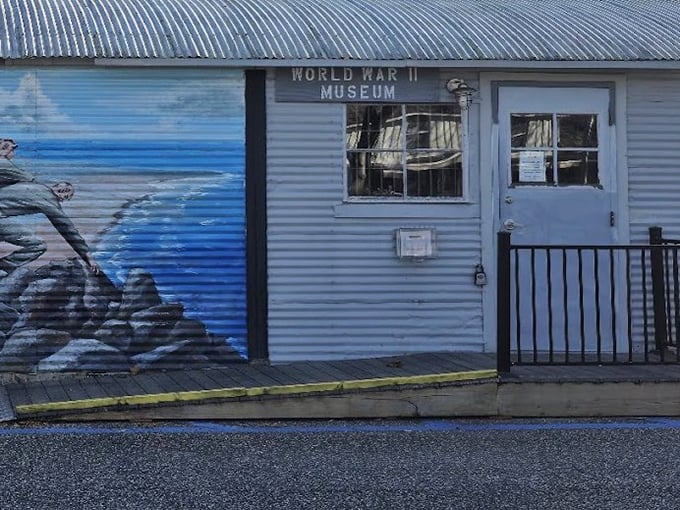 This humble building houses memories of the Greatest Generation, proving heroism doesn't need fancy architecture to make an impact.