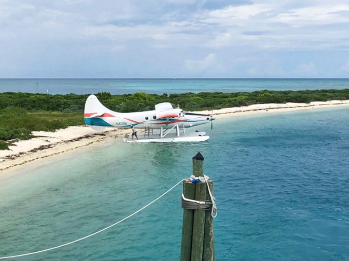 Seaplanes offer the ultimate Florida Keys adventure, whisking travelers to remote Dry Tortugas where crystal waters meet fascinating history.