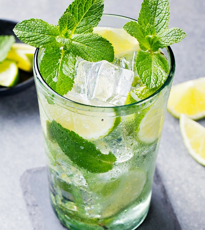 The lime and mint dance together in this perfectly balanced cocktail – Florida's favorite way to beat the heat since before air conditioning.