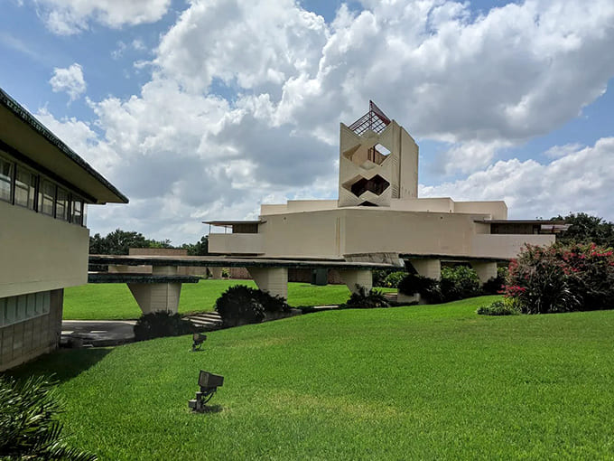 That iconic tower reaches skyward with the confidence of someone who knows they've created something truly special and timeless.