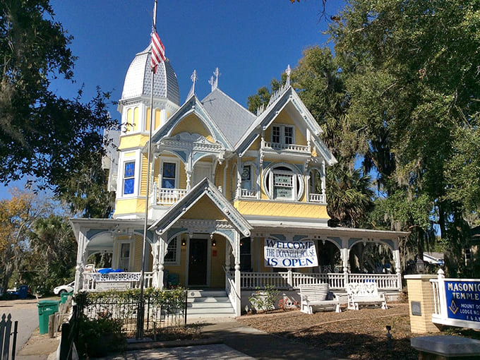 When your house looks this good after more than a century, you've either got excellent contractors or very particular ghosts who insist on proper maintenance.