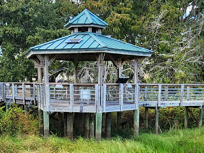 This gazebo has witnessed more romantic moments than a lifetime of rom-coms – and keeps all the juicy secrets.