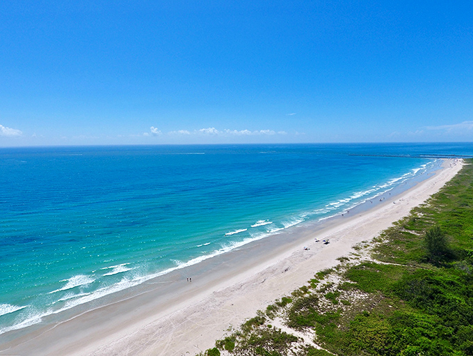 The Atlantic stretches endlessly from Hutchinson Island's shores &ndash; a blue paradise that makes you wonder why anyone vacations anywhere else.