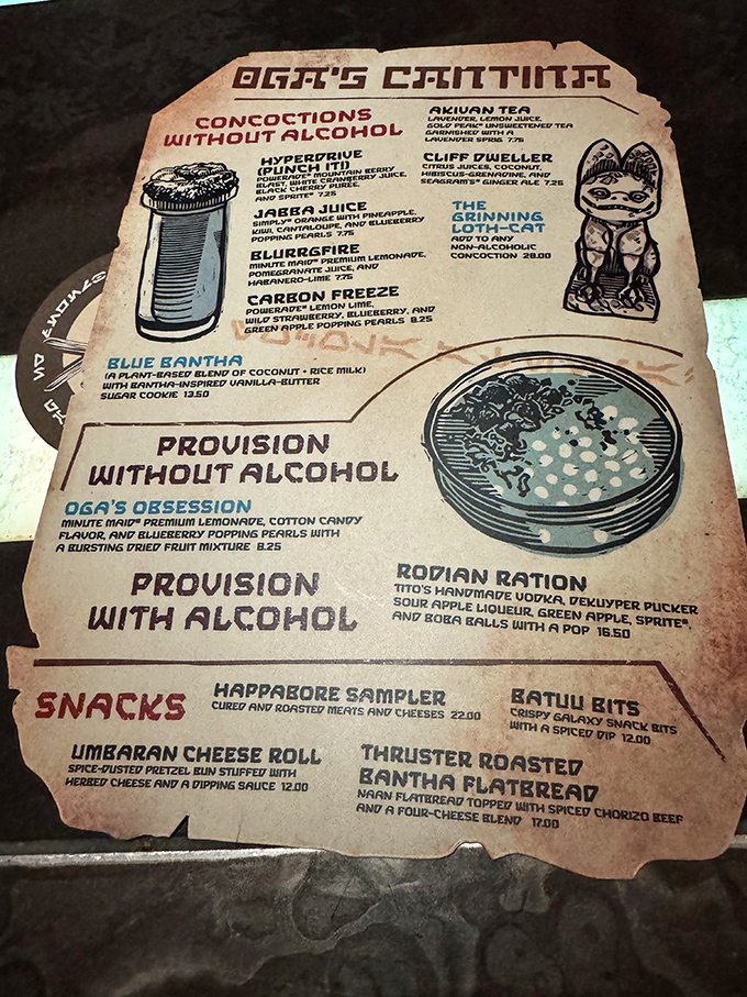 Perusing Oga's offerings feels like deciphering alien technology &ndash; each bizarre name promises an adventure for your taste buds.