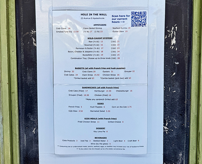 The menu board tells a simple story: what's fresh, what's local, and what's about to become your new obsession.