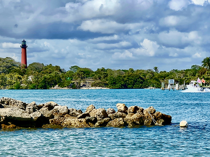Where the Loxahatchee River meets the Atlantic, creating a playground for boaters and a postcard-perfect vista for dreamers.