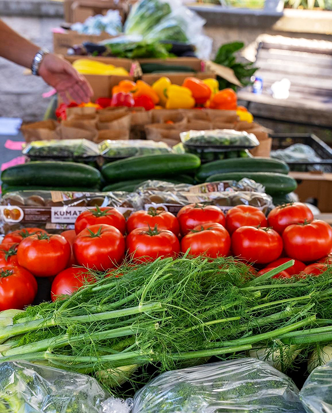 These aren't your supermarket's personality-free vegetables &ndash; these tomatoes and herbs have character, flavor, and farmers who know their names.