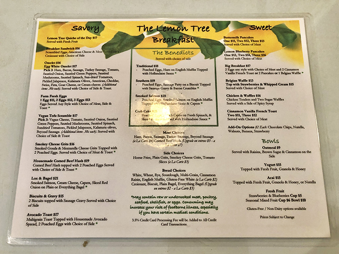 A menu that doesn't need fancy fonts or pretentious descriptions&mdash;just honest food that speaks for itself, organized by what your taste buds are craving.