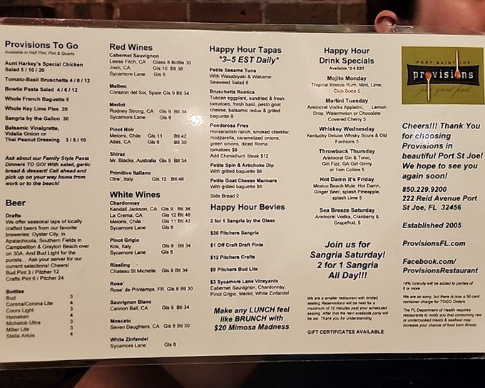 This menu board is basically a roadmap to happiness, with daily specials that give you legitimate reasons to visit every single day.