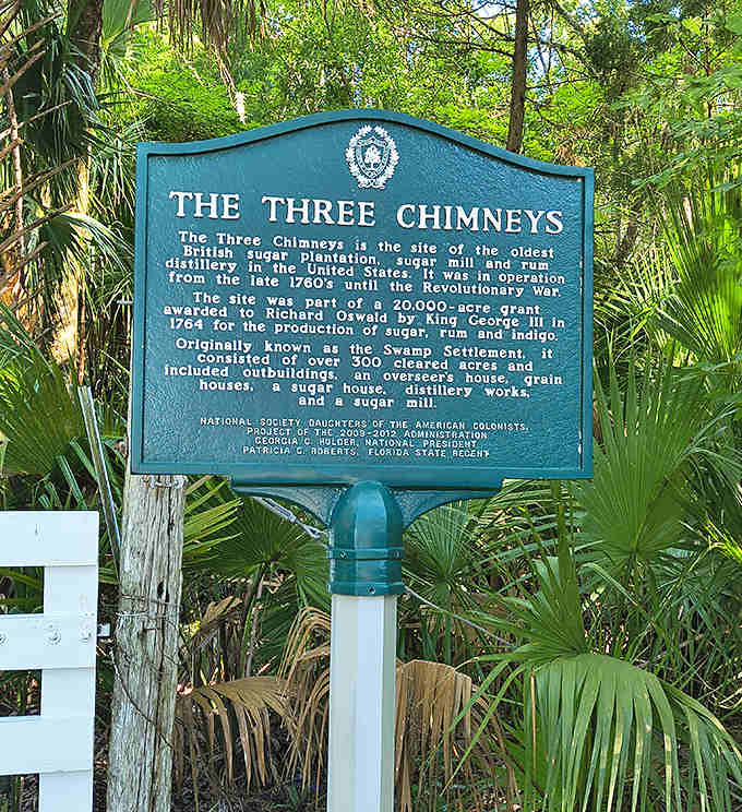 The blue historical marker tells a story sweeter than fiction &ndash; America's oldest British sugar plantation hiding in plain sight.