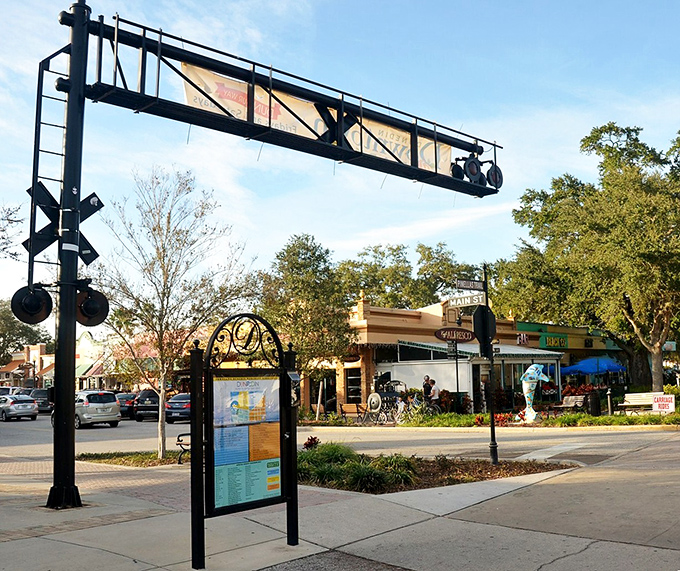 All aboard the charm express! This railroad gateway promises Scottish hospitality with a Florida twist.