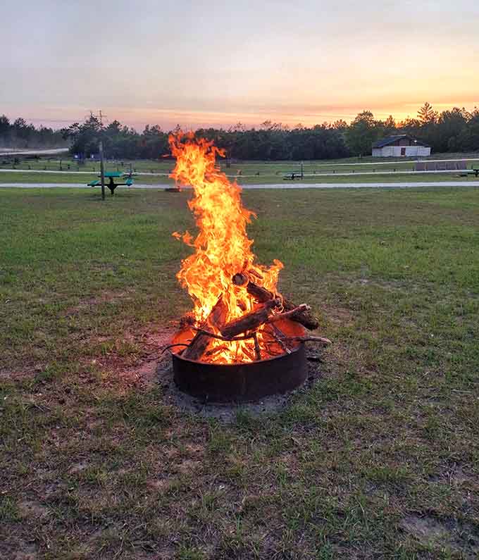 Evening campfires crackle with the promise of s'mores and stories, the original form of entertainment that never needs a software update.