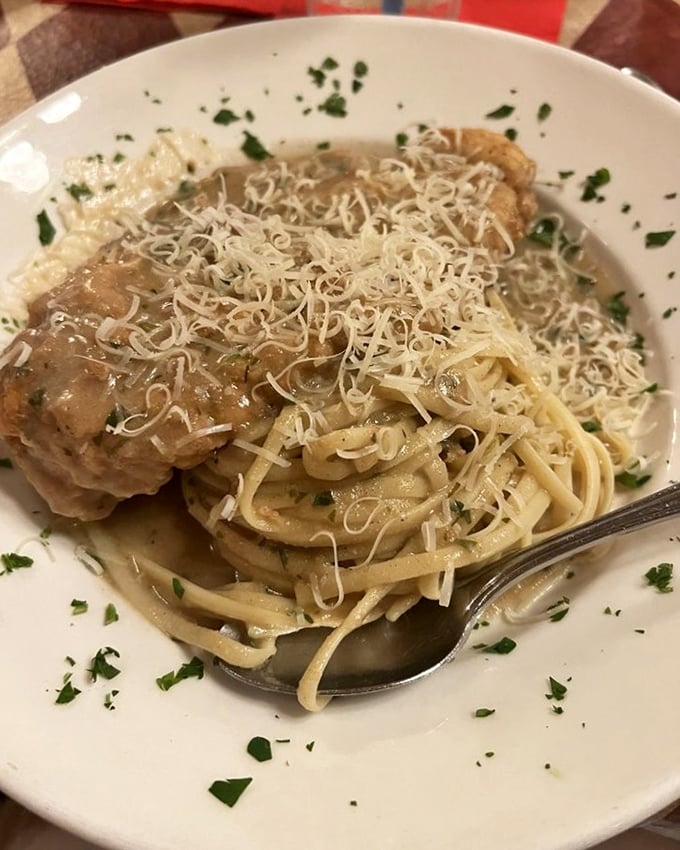 This Chicken Francese isn't just dinner &ndash; it's a lemon-butter-wine symphony that makes your fork dance between plate and mouth with increasing urgency.