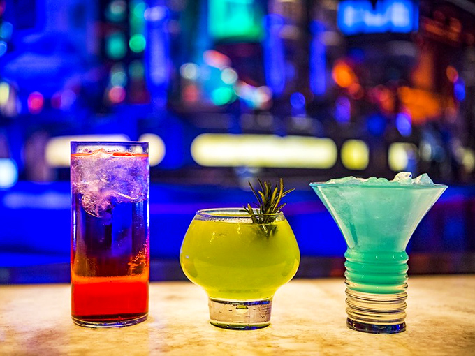 These aren't just drinks, they're liquid special effects &ndash; vibrant colors and unexpected combinations that would impress even the most seasoned space traveler.