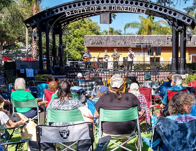 The opening ceremonies bring together dancers in traditional dress, proving that white linen and tartan is a combination that somehow works beautifully despite all fashion logic.