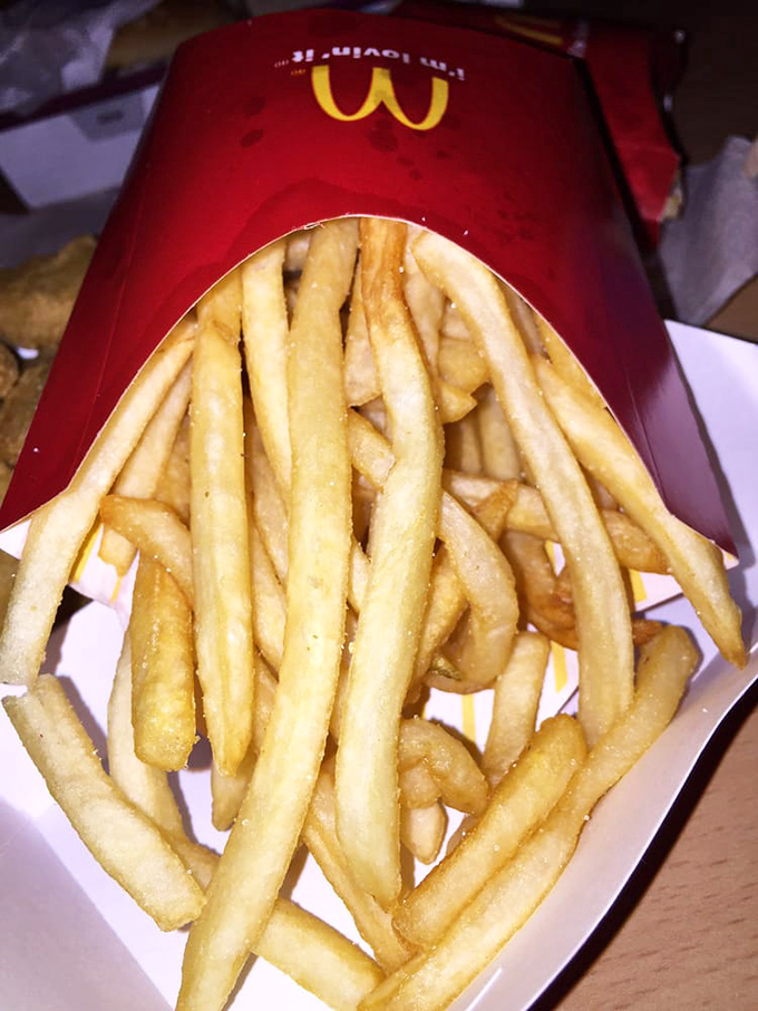 Golden, salty, perfectly crisp &ndash; these aren't just fries, they're the supporting actors that steal every fast food scene.