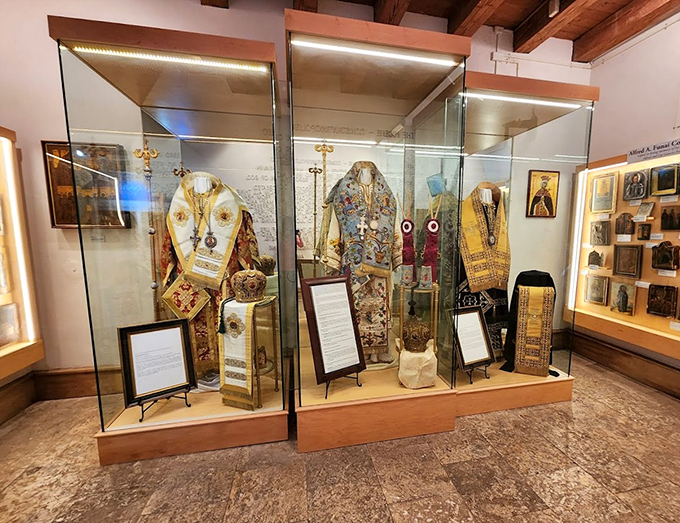 Museum displays showcase vestments that would make any fashion designer jealous &ndash; proving that "dressing to impress" has been a thing for centuries.
