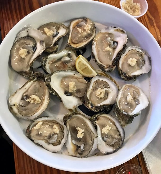 These Apalachicola oysters aren't just served &ndash; they're presented like the Gulf Coast royalty they truly are.