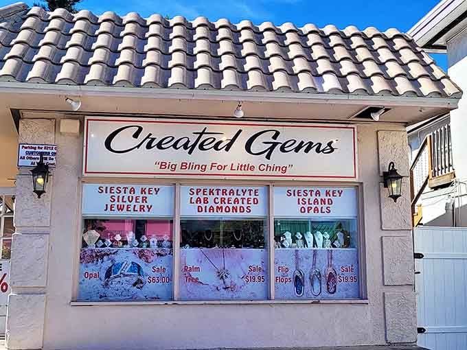 Created Gems sparkles with coastal treasures and its cheeky promise of "Big Bling for Little Ching" &ndash; retail therapy with island flair.