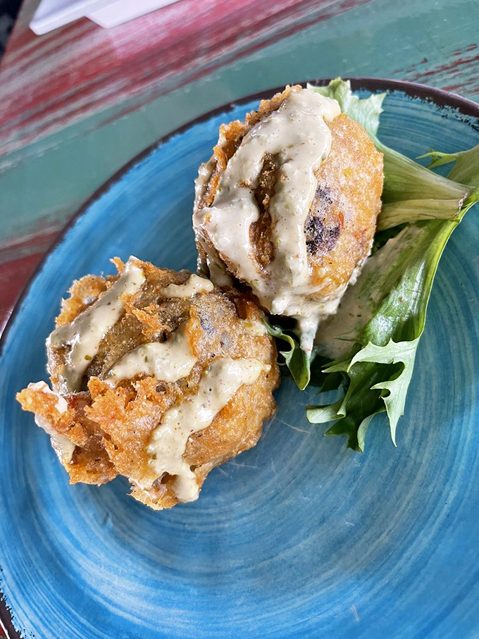 Smoked Pork Cuban Rice Balls deliver a perfect fusion of Florida and Caribbean flavors, crispy outside with a savory, smoky center that melts in your mouth.