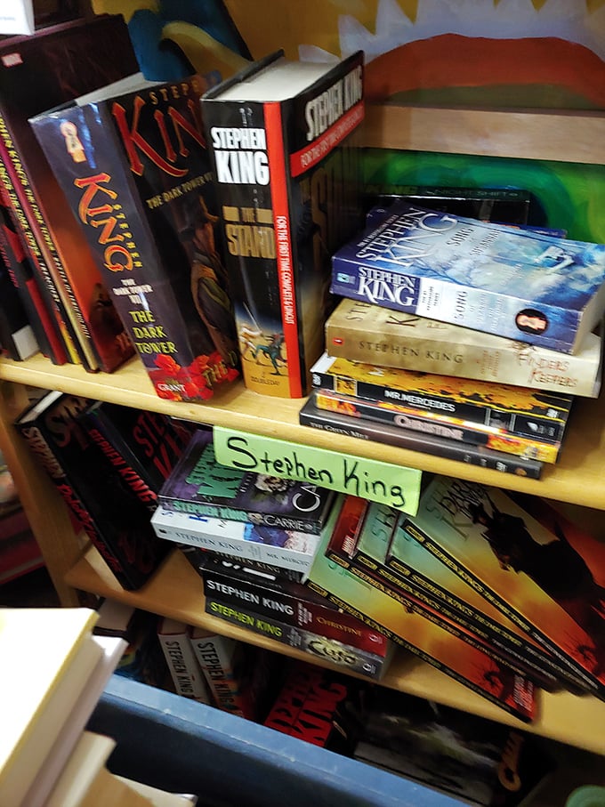 The Stephen King collection could frighten your wallet more than his novels, simply because you'll want to take them all home.