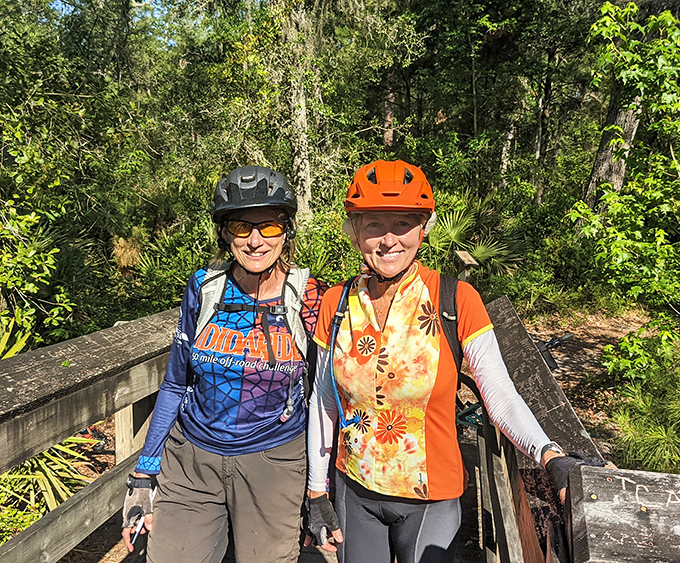 Outdoor enthusiasts find their happy place on Big Shoals' extensive trail system, where wilderness adventures await around every bend.