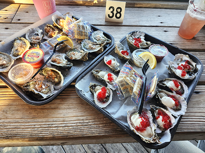 These aren't just oysters&mdash;they're edible treasures from Apalachicola Bay, each one telling a briny tale of perfect water conditions.
