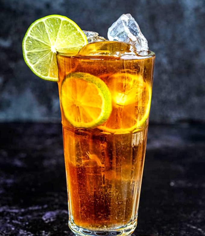 The condensation on the glass tells you everything you need to know – this refreshing sipper is summer in Florida, distilled into liquid form.