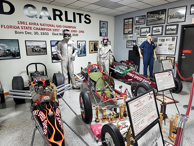 This 1958 Swamp Rat Too Chevrolet represents early innovation in the sport, when "Big Daddy" was just becoming royalty.