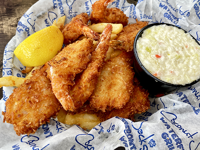 Golden-brown perfection with a tropical twist &ndash; these crunchy coconut-crusted beauties practically demand a cold drink alongside.