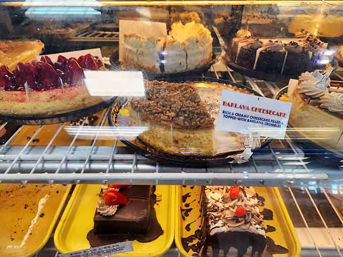 When your dessert case looks like an art gallery, you know someone takes their sweets seriously around here.
