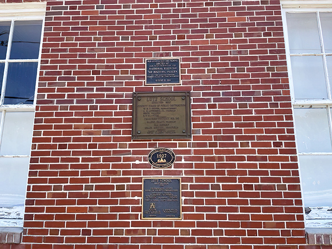 Historical plaques adorn the brick facade, officially recognizing what locals have always known &ndash; this place matters.