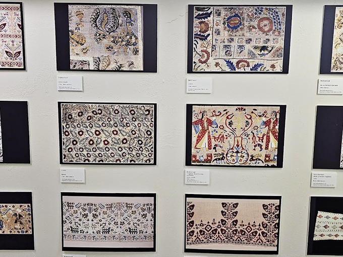 These intricate textiles tell stories through thread and patience &ndash; each stitch a tiny prayer from hands that worked centuries before Netflix was invented.