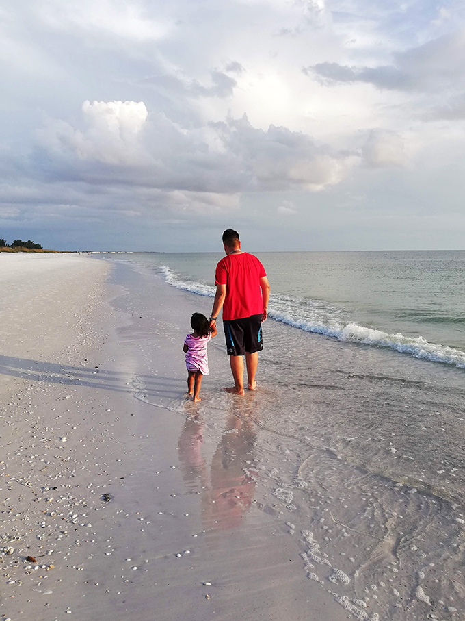 That magical moment when two people discover they have an entire coastline to themselves. No reservation required.