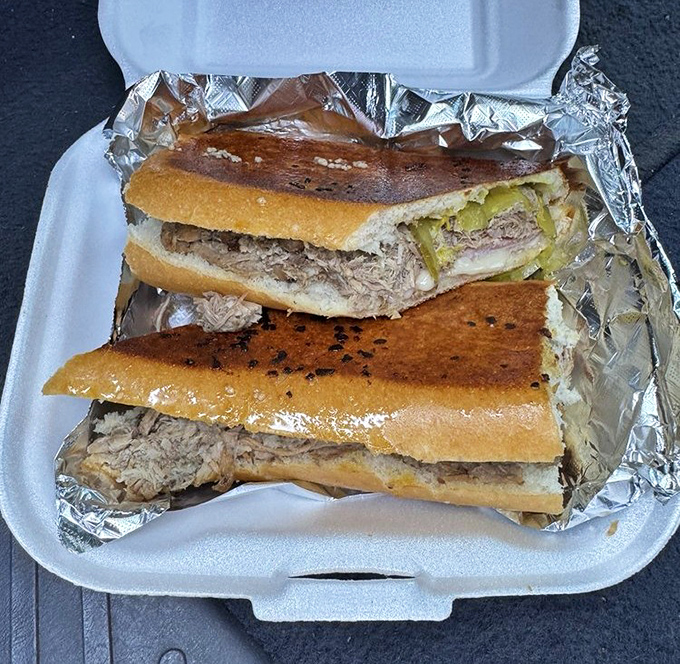 Each sandwich is a study in perfect ratios – no single ingredient overpowers the others in this harmonious handheld masterpiece.