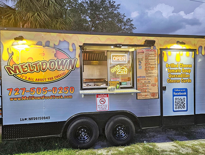 The Meltdown food truck serves up delicious trackside fuel for hungry racers &ndash; because burning rubber works up an appetite that only cheese can satisfy.