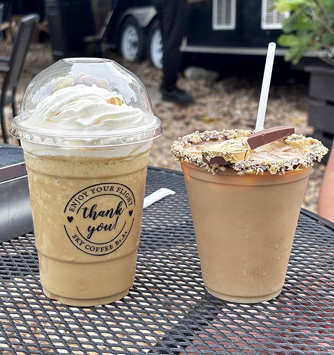 These aren't just iced coffees; they're summer vacations in a cup, complete with delicious souvenirs.