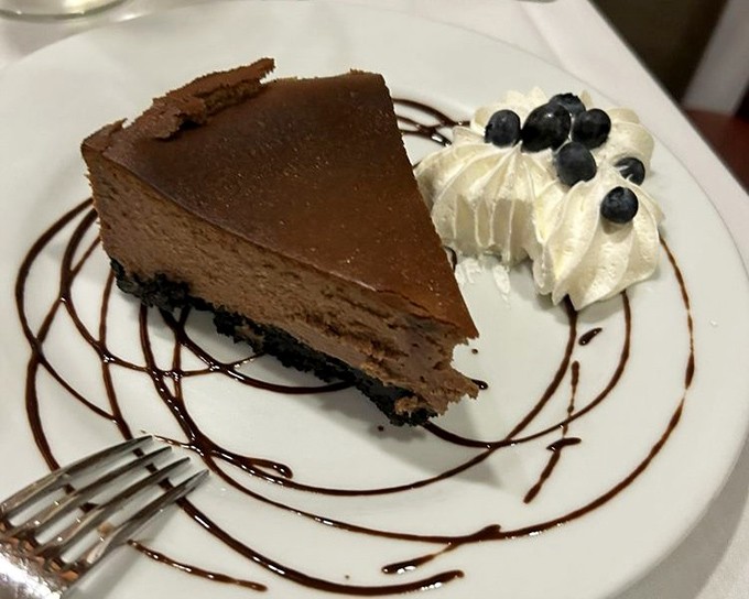 The Nutella Cheesecake that makes you question whether other desserts even deserve the name. Chocolate bliss on a plate.