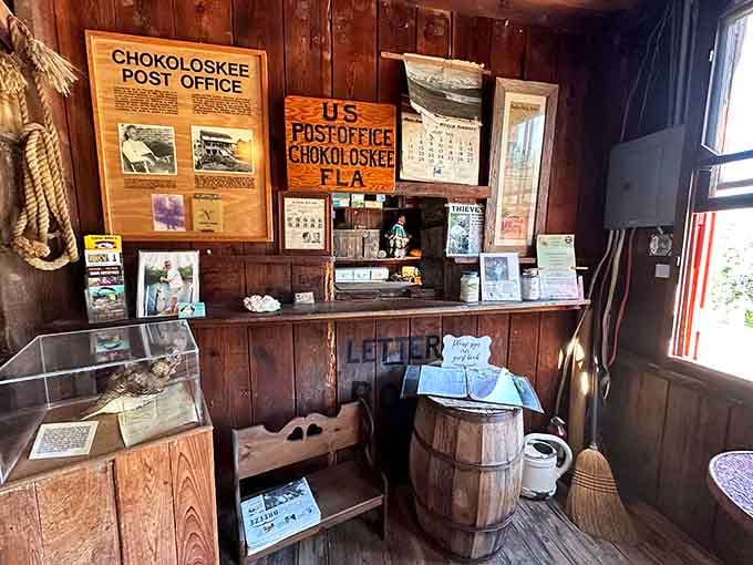 Wall displays showcase the kind of authentic Americana that makes antique collectors weak in the knees and their wallets considerably lighter.