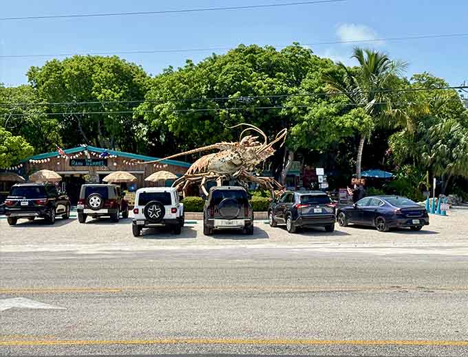 From the street, Betsy announces the Rain Barrel Village like a beacon of whimsy, impossible to miss and even more impossible to resist stopping for.