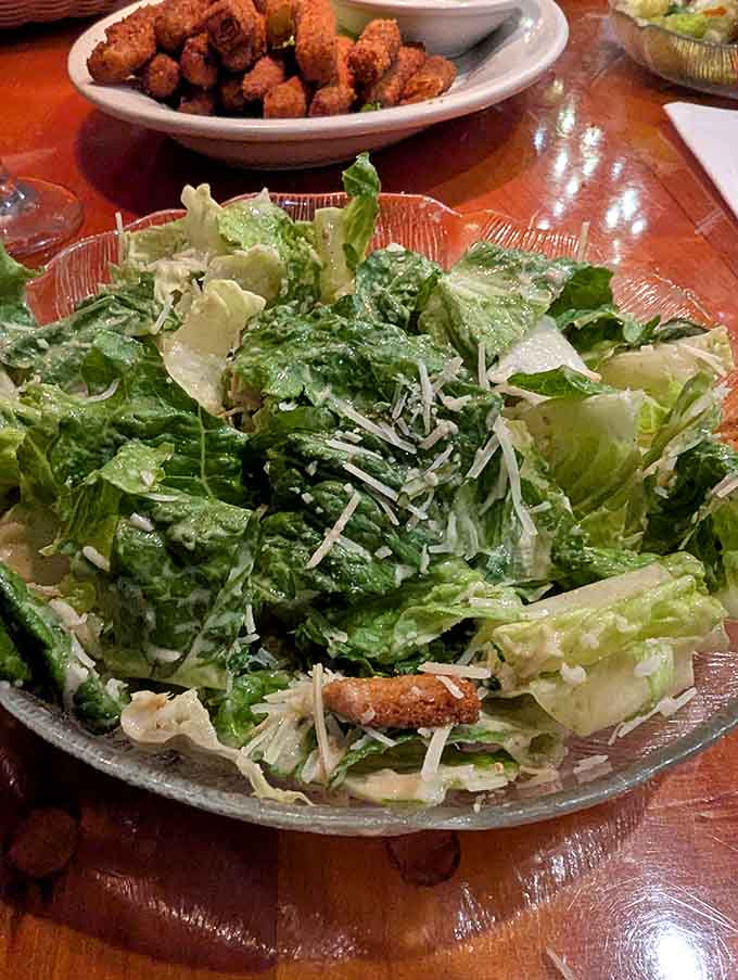 Fresh, crisp salad greens that prove vegetables can be exciting when they're treated with respect and dressed properly for the occasion.