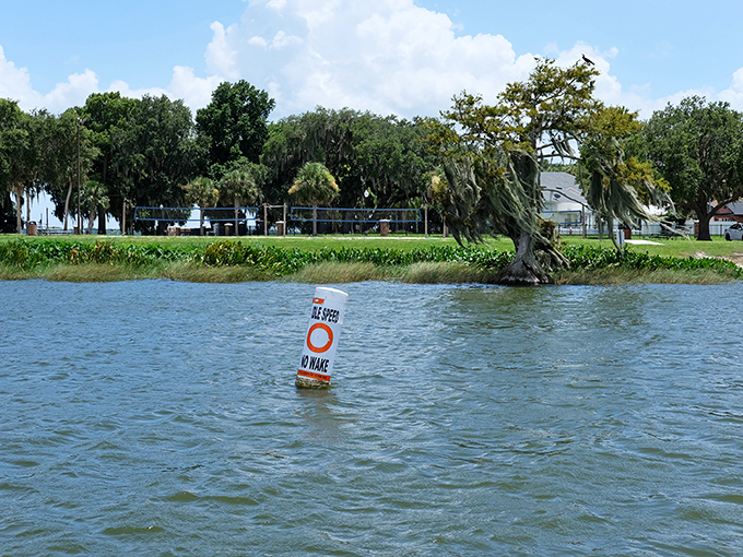This buoy isn't just marking a spot &ndash; it's standing sentinel over some of Florida's most pristine waters.
