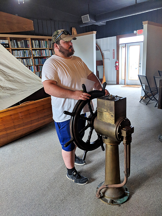 At the helm of history &ndash; visitors can experience the thrill of navigating using traditional equipment that guided mariners for generations.
