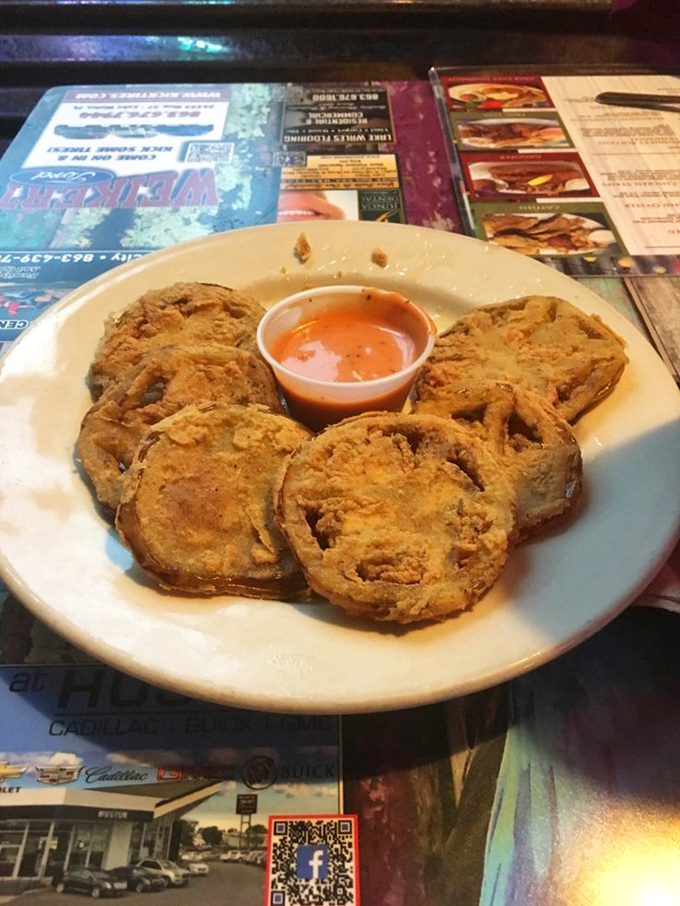 Southern comfort on a plate&mdash;tangy slices in a golden crust that would make any grandma nod in approval.