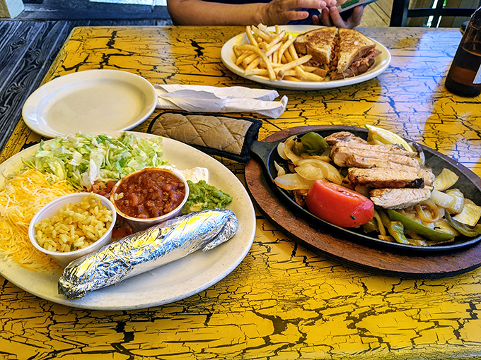 A feast fit for royalty – sizzling fajitas, wrapped delights, and all the fixings create a tabletop fiesta that engages all five senses.