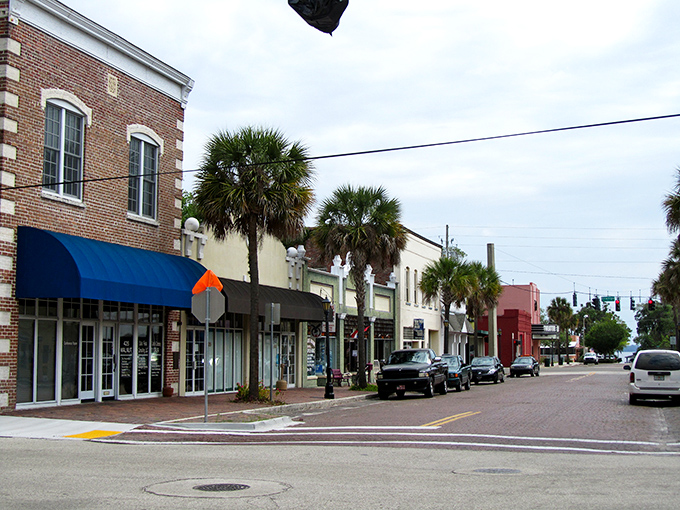 Main Street: Colorful awnings and historic storefronts create the kind of downtown that makes you want to park the car and explore on foot.